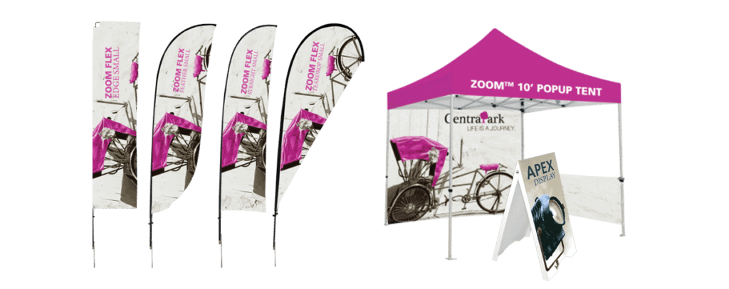 Outdoor displays | Minuteman Press Longwood | Orlando Printing, Design ...